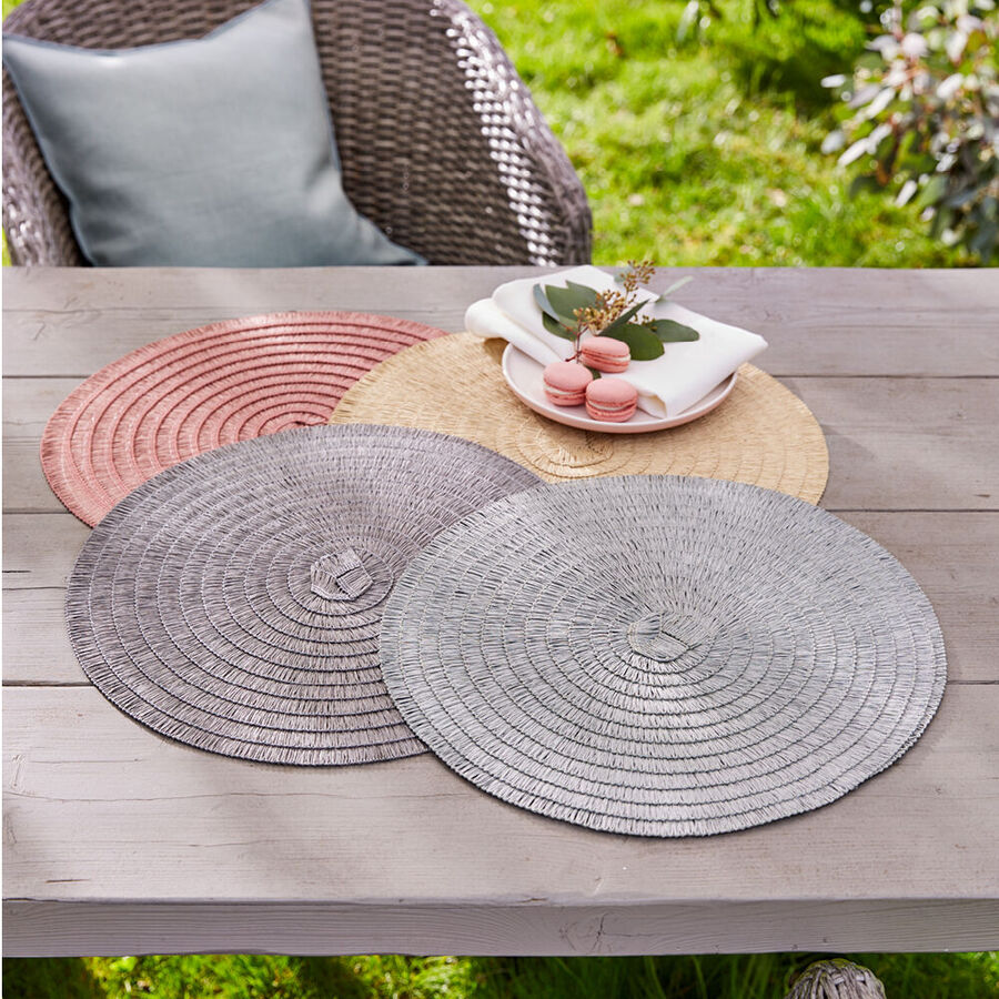 4er-Tischsets aus Bast mit natürlichem Charme - Julia Grote Österreich Shop