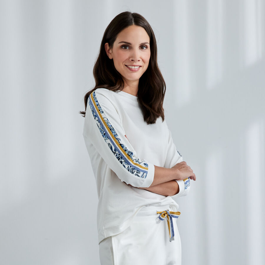 Sweatshirt mit Raglan-Arm für kombinationsfreudige Outfits - Julia ...