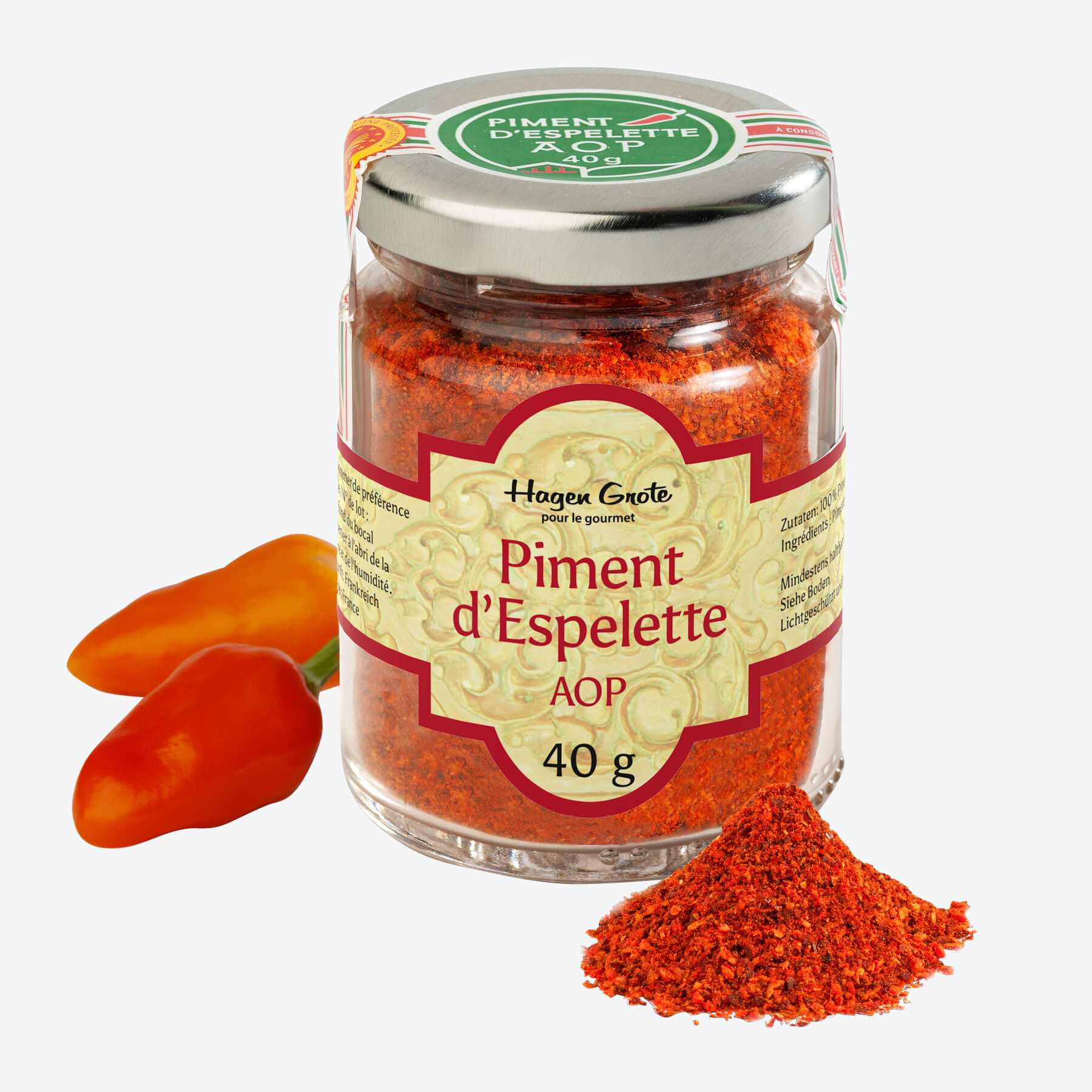 Piment d'Espelette - Chili-Spezialität - Hagen Grote Österreich Shop